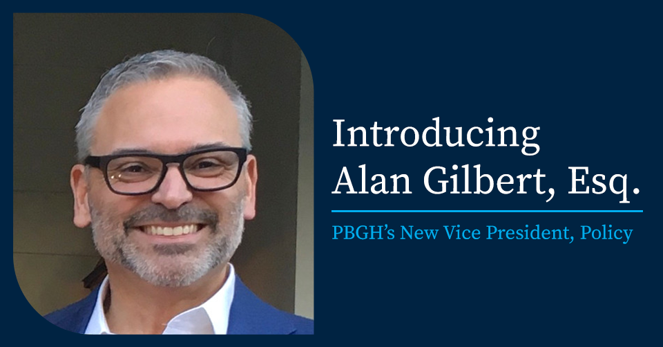 Purchaser Business Group on Health Hires Alan Gilbert