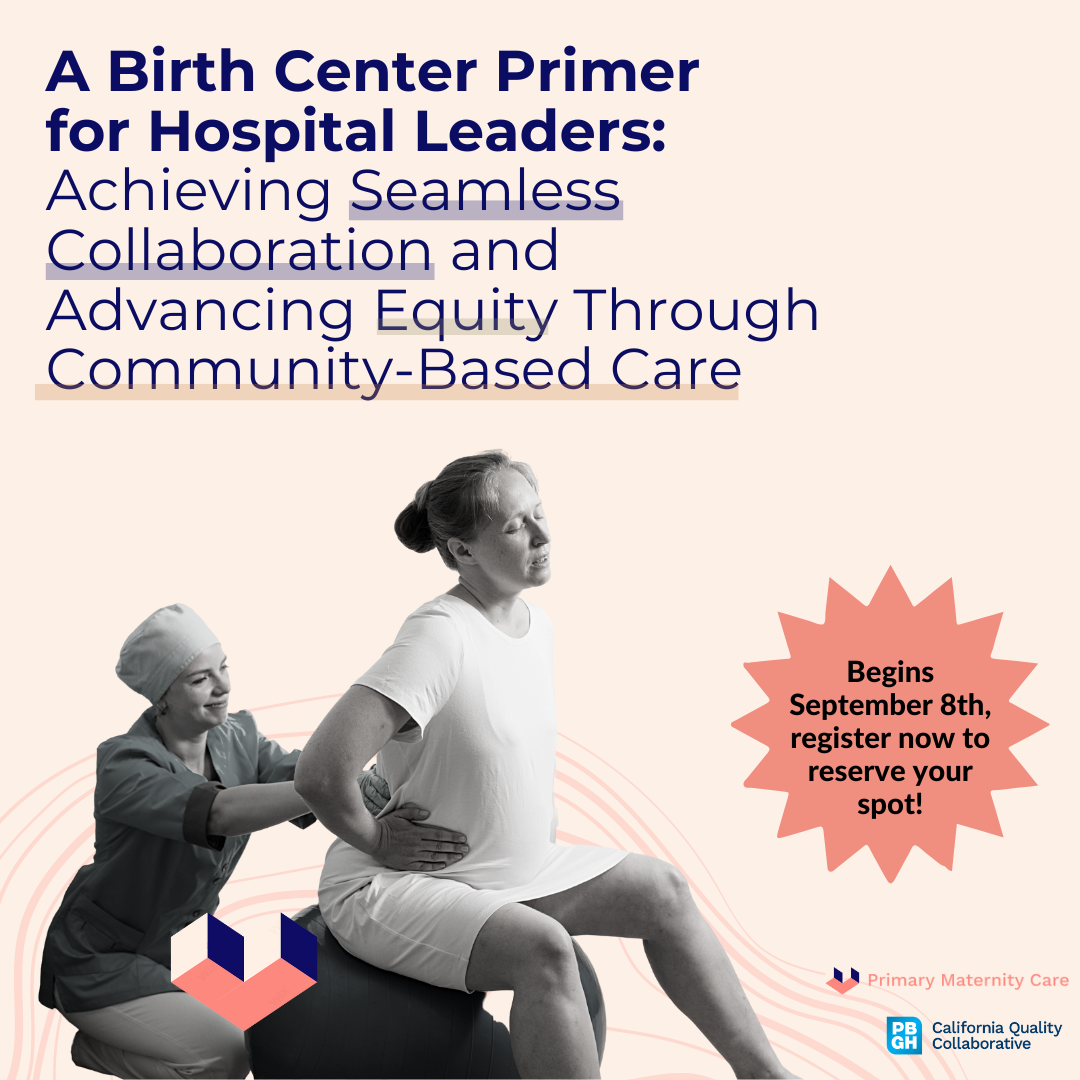 Virtual Learning Series: A Birth Center Primer for Hospital Leaders